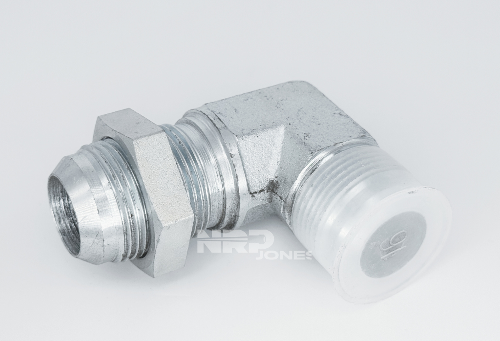 2701-LN Bulkhead 90° Tube Union Lock Nut - NRP Jones