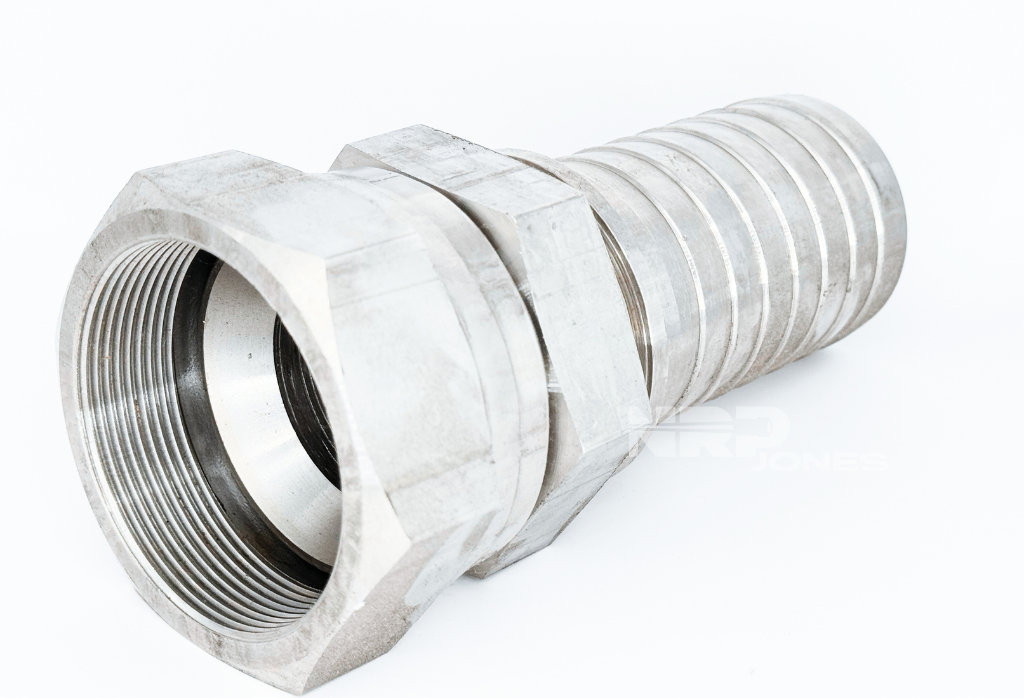 JIC 37° Swivel Female Weld Fittings for Metal Hose Stainless Steel Type ...