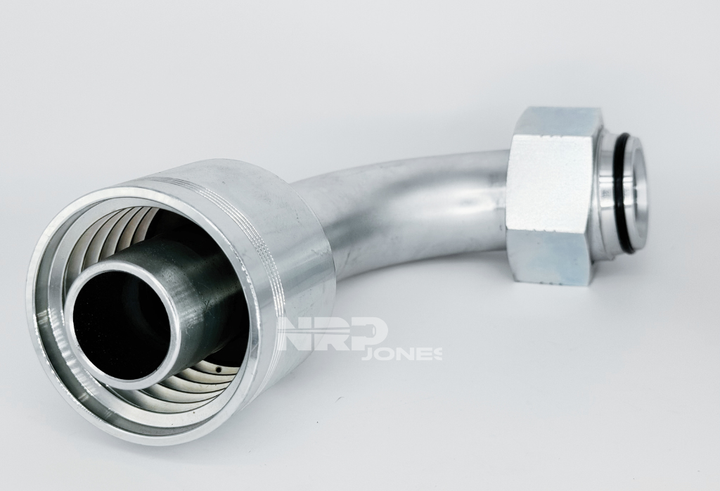 Metric Swivel Female w/ O-Ring DIN Light 45° - NRP Jones